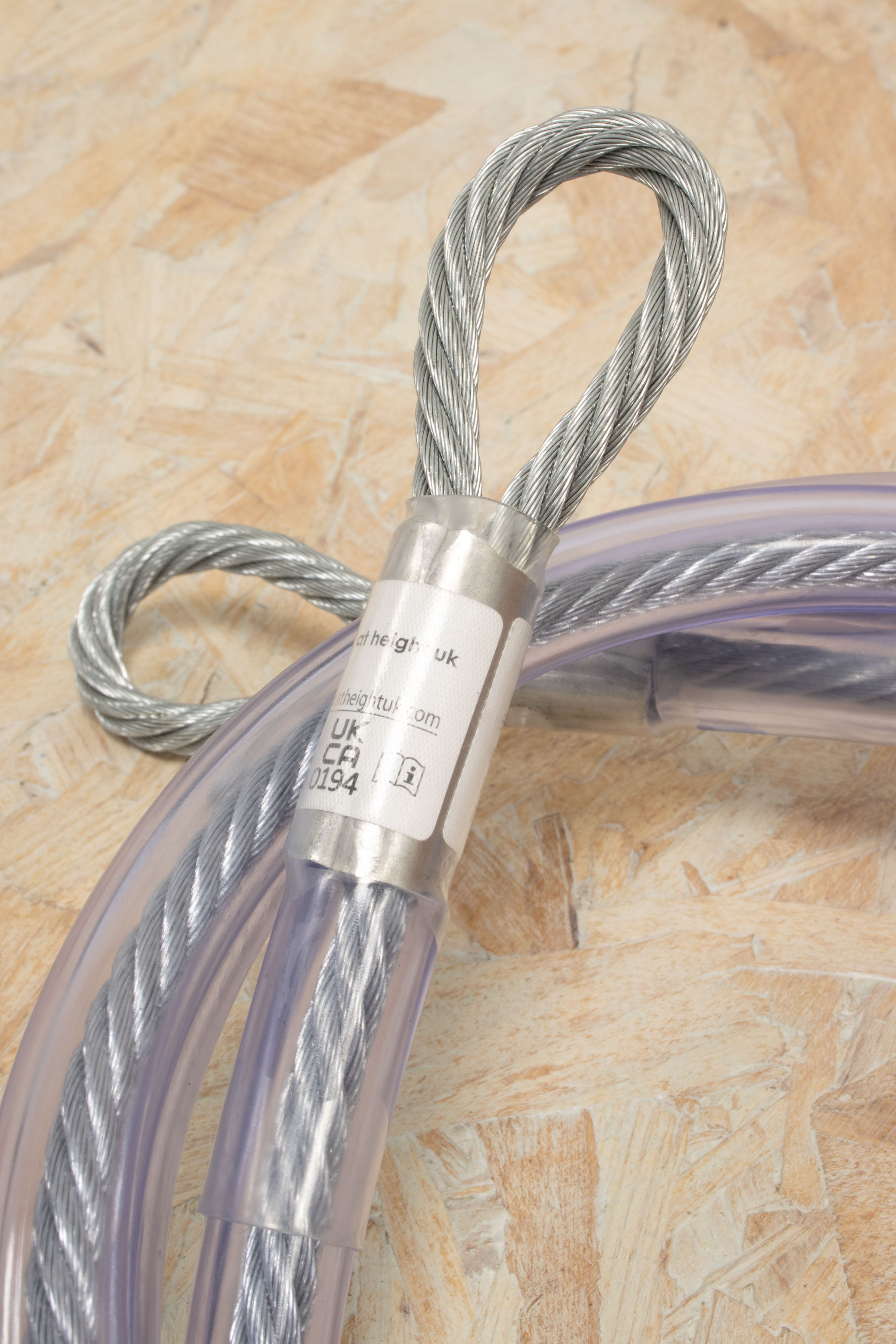 At Height - Wire Anchor Strop - Soft Eye – Rope Access Equip