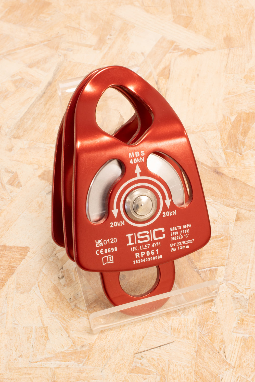 ISC - Double Prussik Pulley - Aluminium – Rope Access Equip