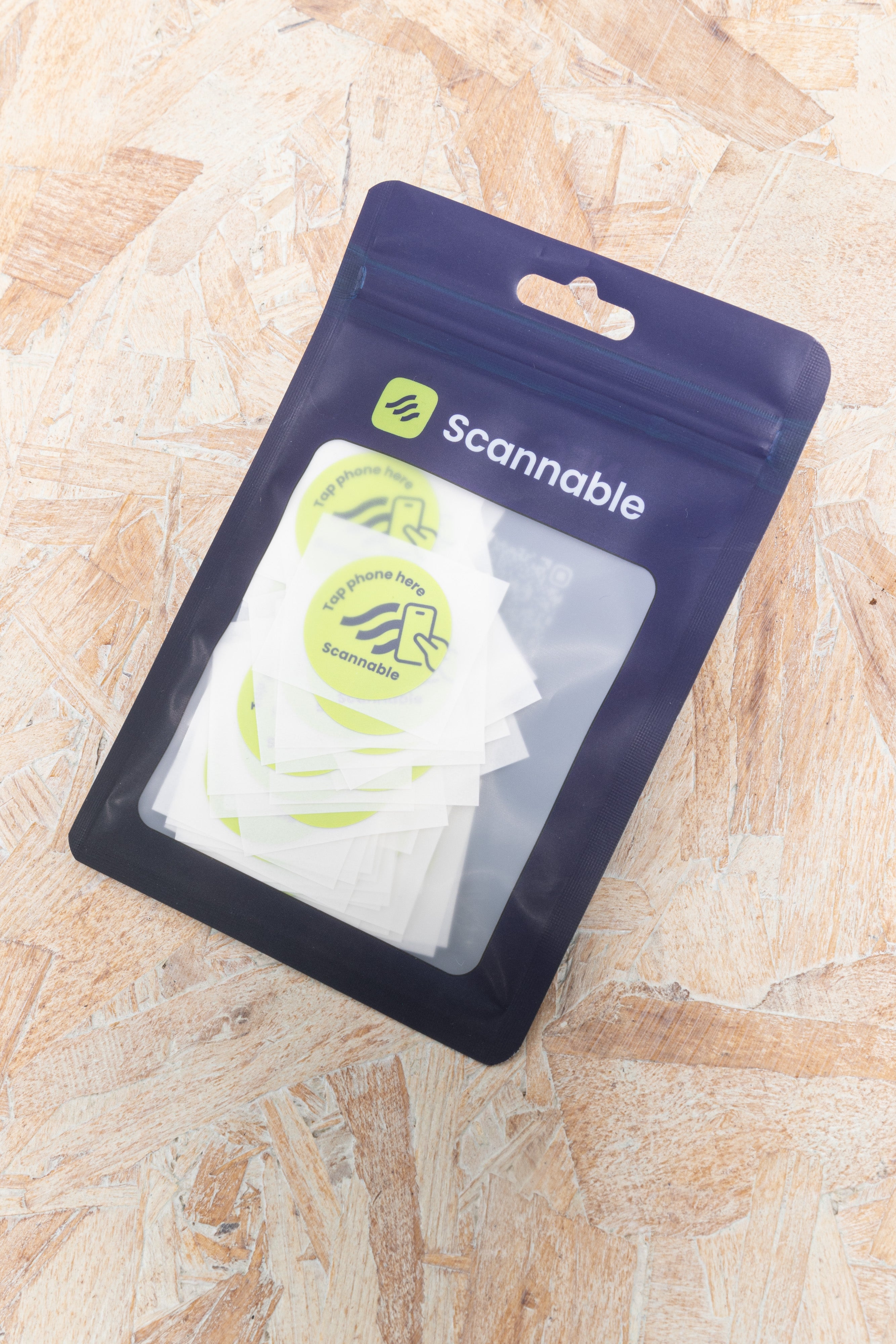 Scannable - Helmet Sticker NFC Tag - 50 Pack – Rope Access Equip