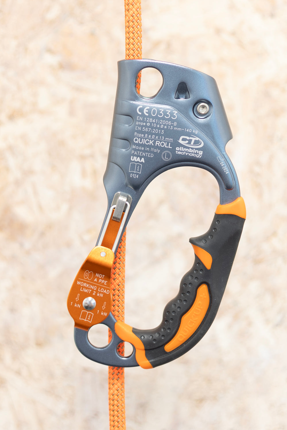 Climbing Technology - Quick Roll Ascender + Pulley – Rope Access Equip