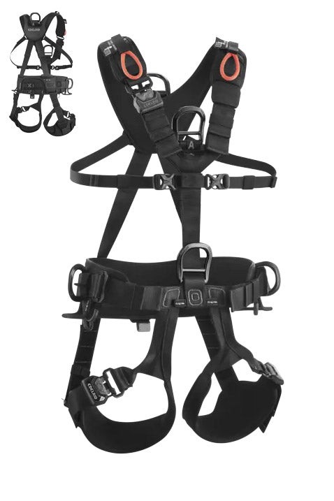 Edelrid - Vertic Triple Lock Black – Rope Access Equip