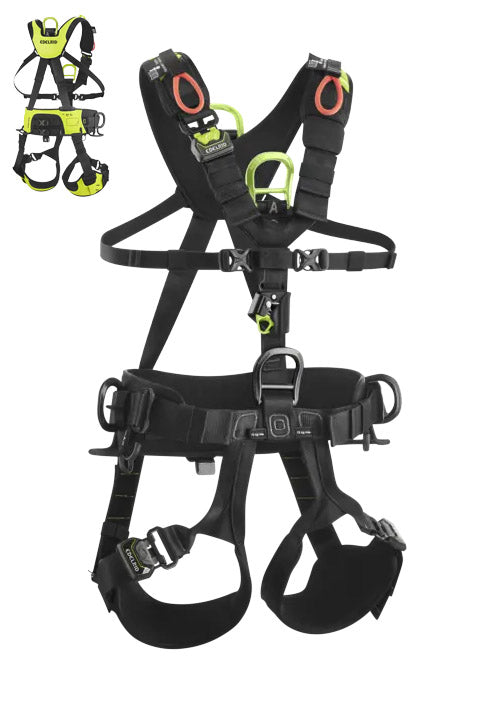Edelrid - Vertic Triple Lock, inc. Chest Ascender – Rope Access Equip