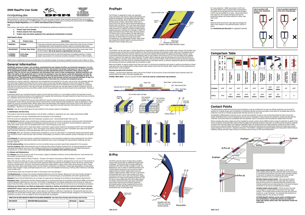 K-Pro Kevlar Rope Protector – Rope Access Equip