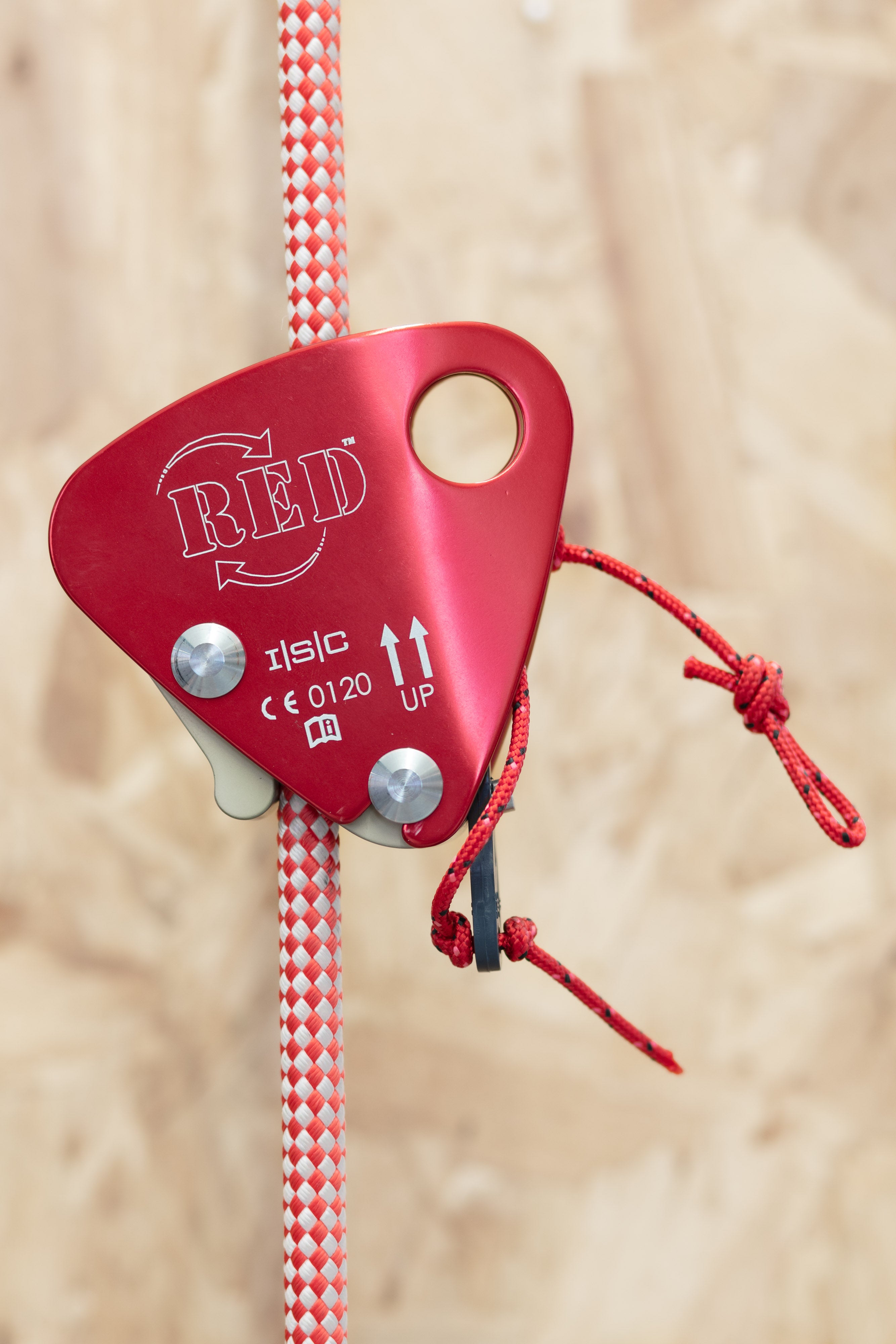 ISC - Red, with tow cord and popper – Rope Access Equip