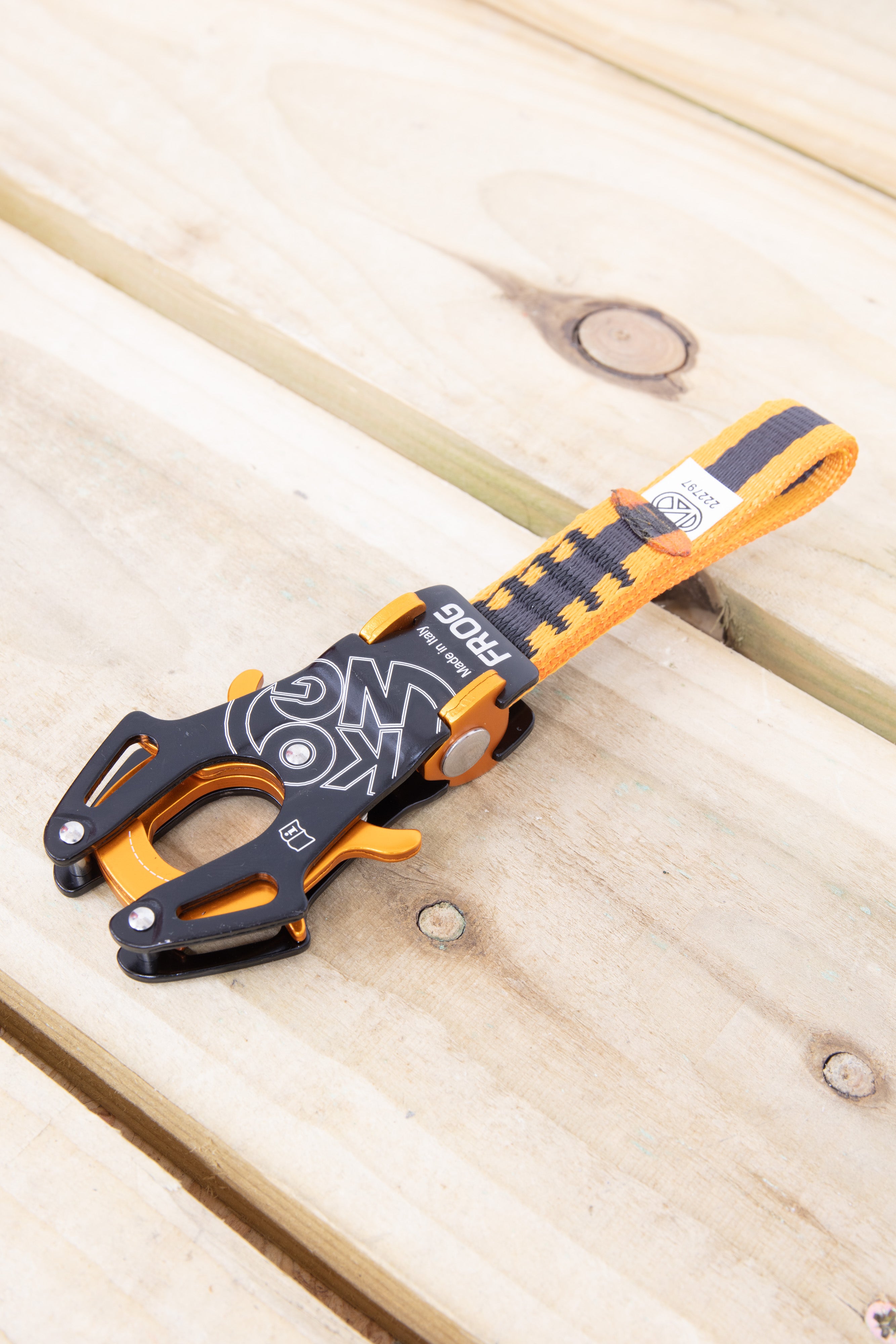 Kong - Frog, with Orange Sling – Rope Access Equip