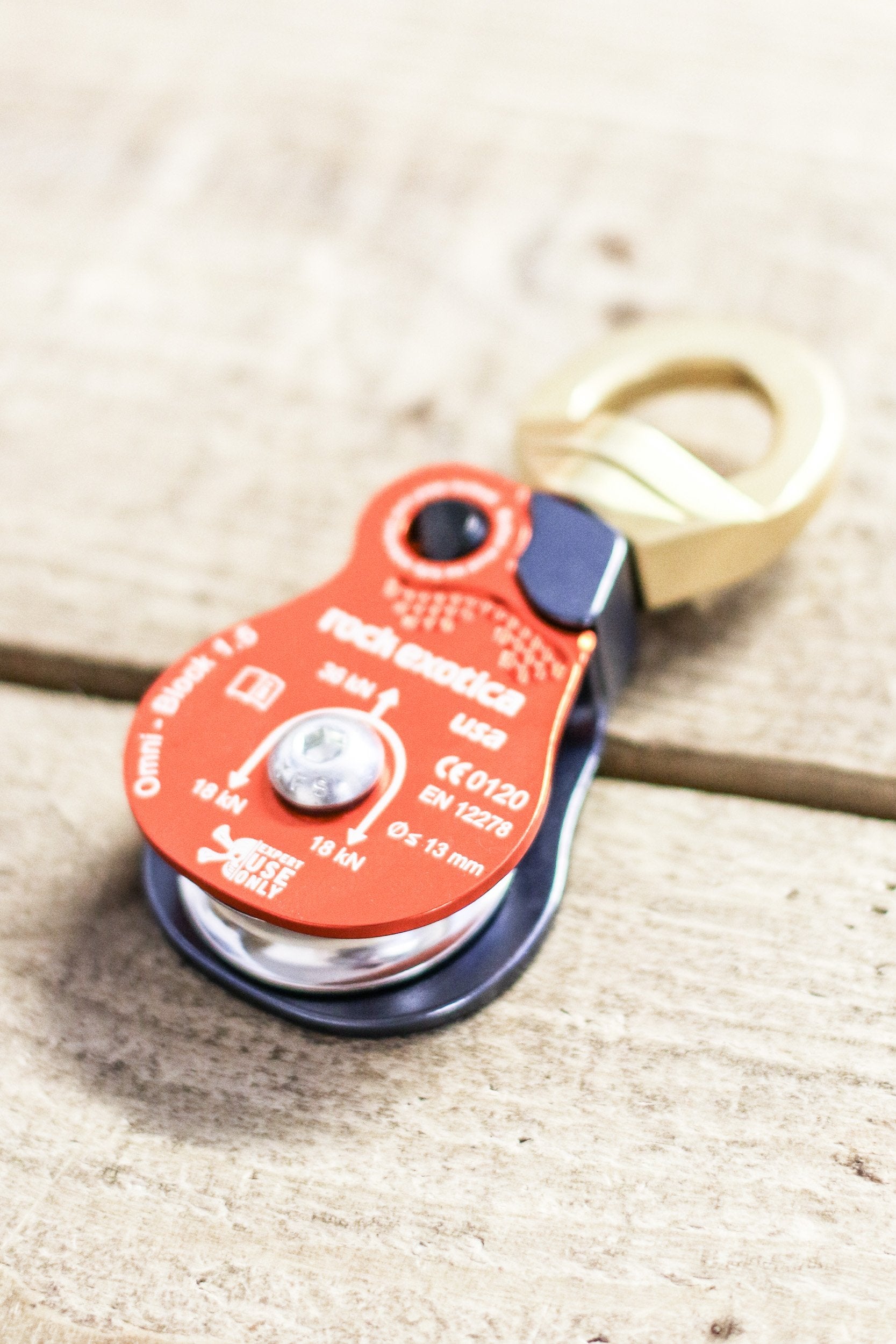 Rock Exotica - Omni Block 1.5 Single Pulley – Rope Access Equip